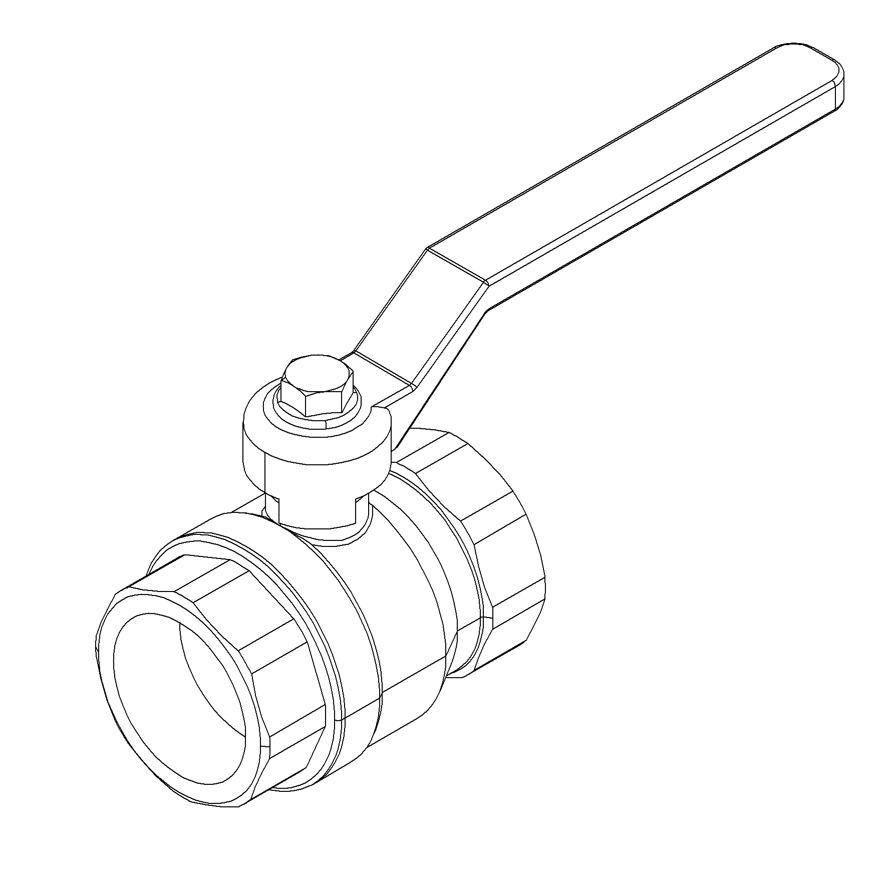 Ball Valve ¾" PN25 | Nor-Am Management LLC