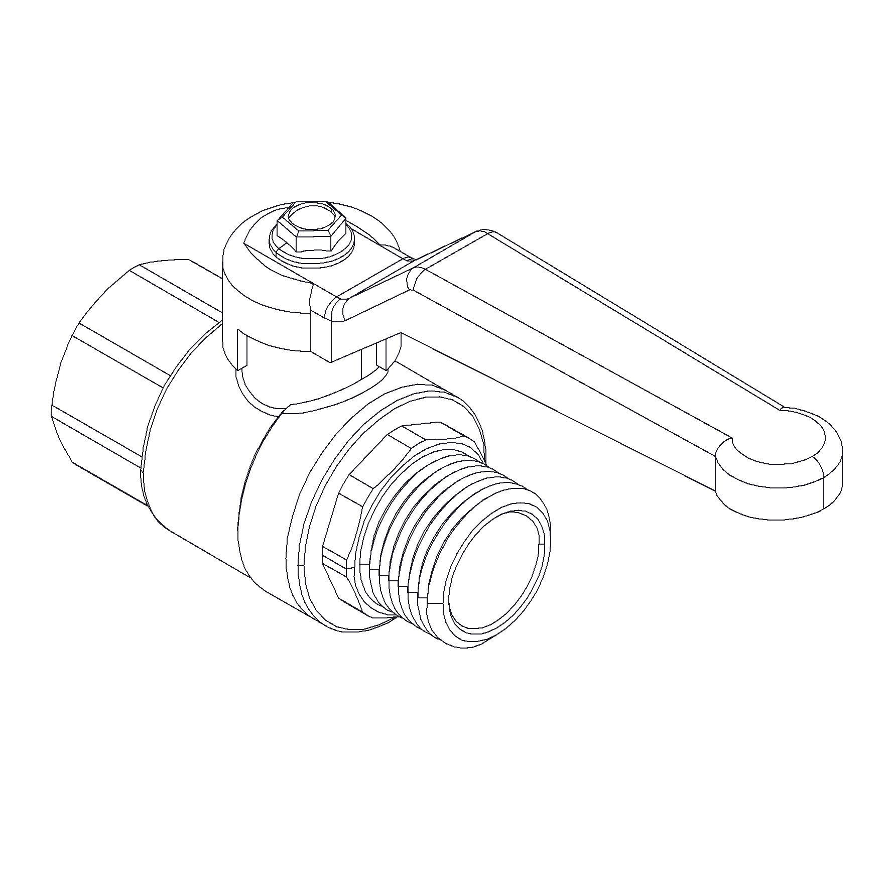 Ball Valve ¾" PN25 | Nor-Am Management LLC