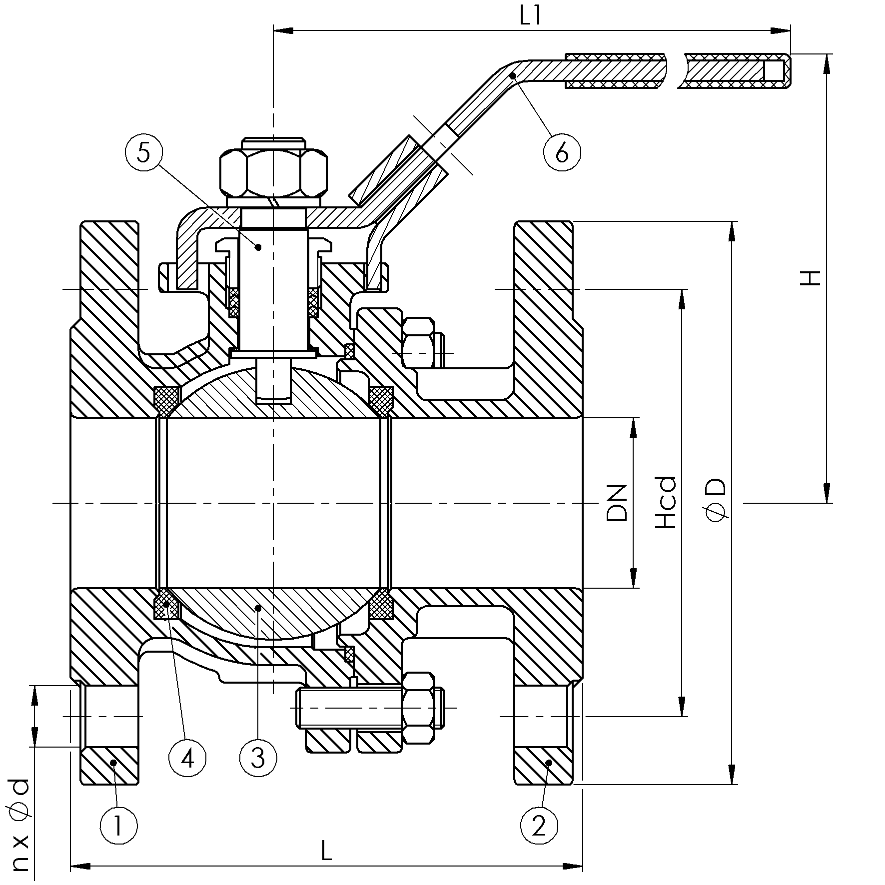 Ball Valve DN80 PN16 | Nor-Am Management LLC