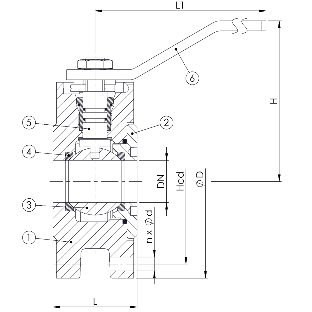 Ball Valve DN20 | Nor-Am Management LLC
