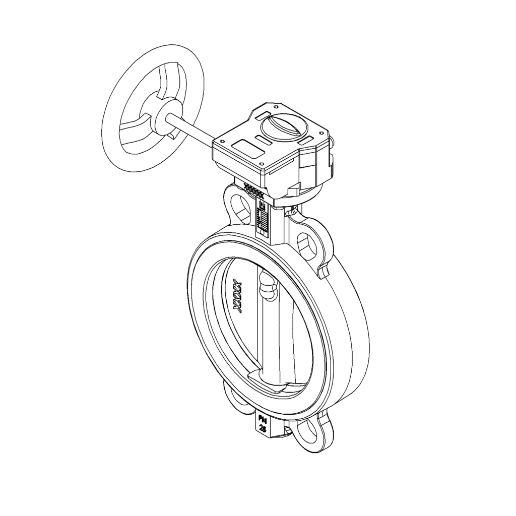 Butterfly Valve W DN125 PN16 | Nor-Am Management LLC