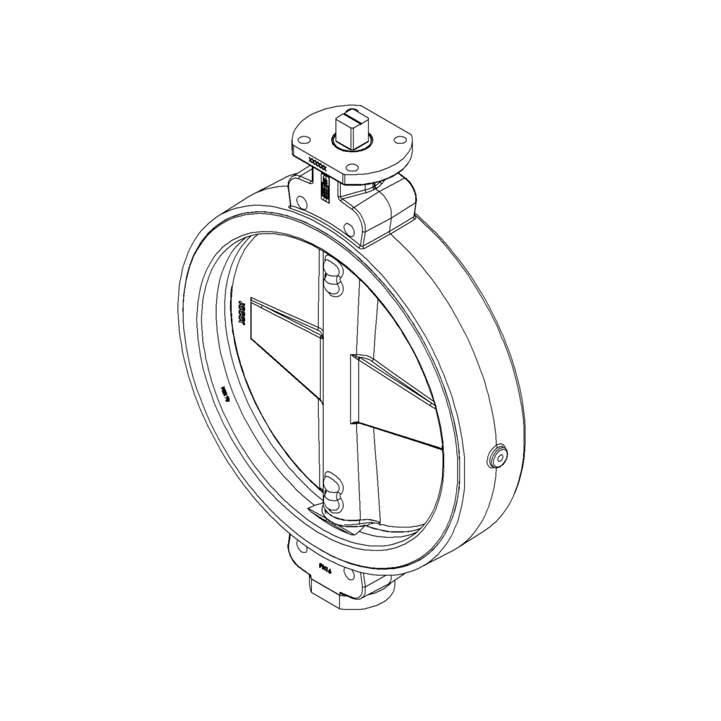 Butterfly Valve SL DN500 PN10 | Nor-Am Management LLC