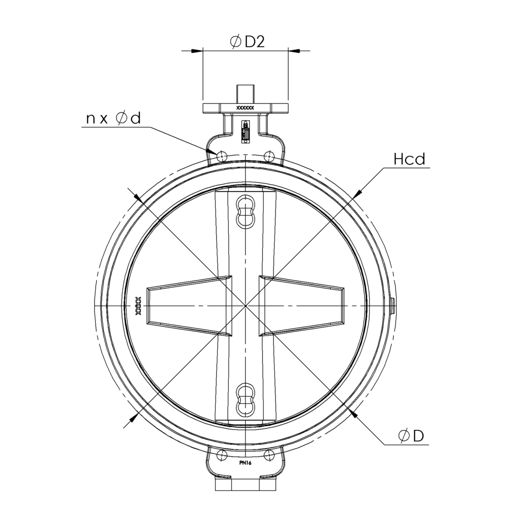 Butterfly Valve SL DN450 PN10 | Nor-Am Management LLC