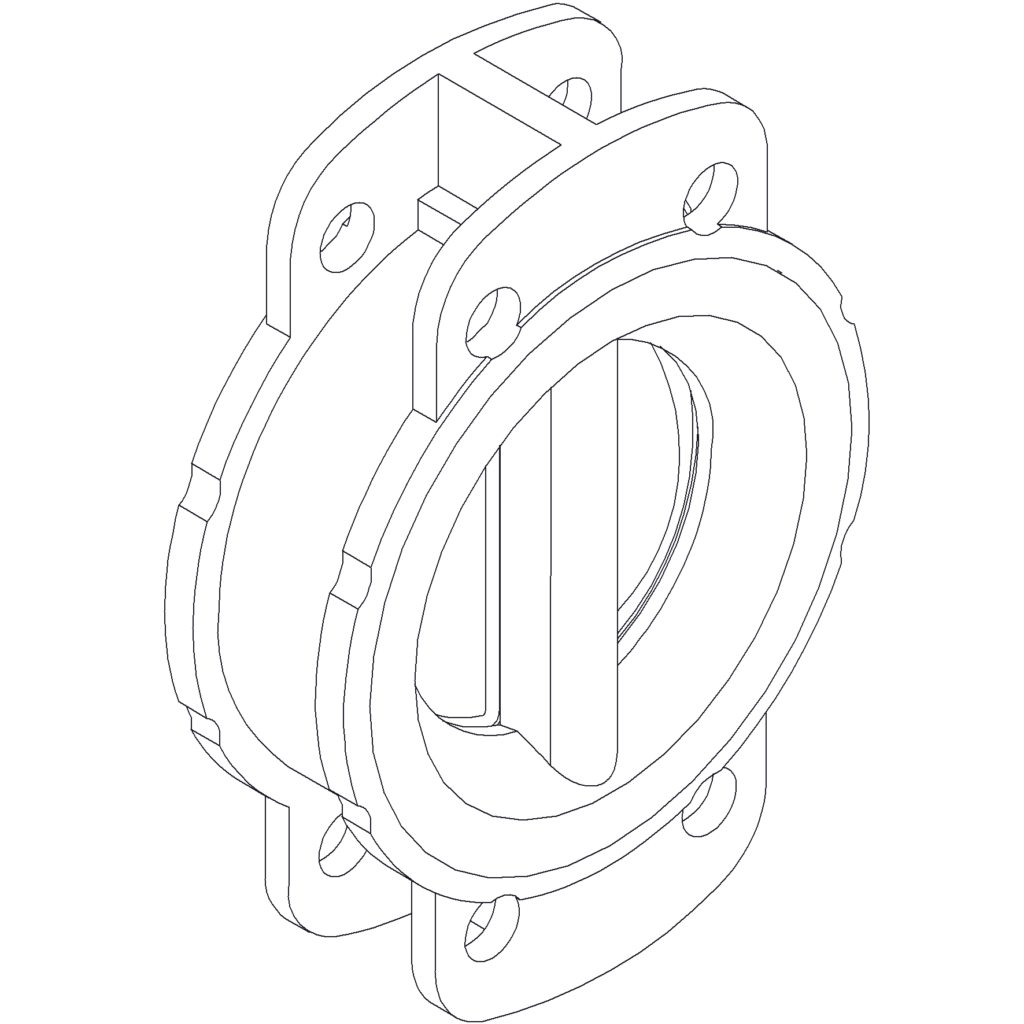 Dual Plate Check Valve DN150 PN16 | Nor-Am Management LLC