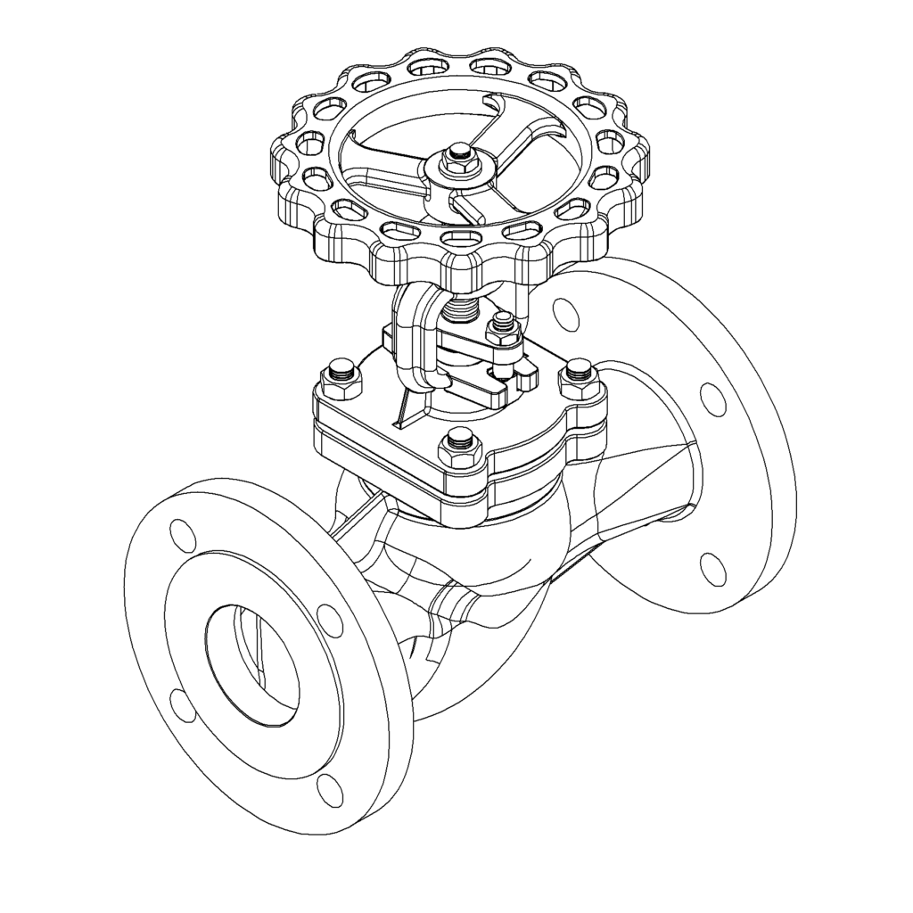 Globe Valve DN65 PN16 | Nor-Am Management LLC