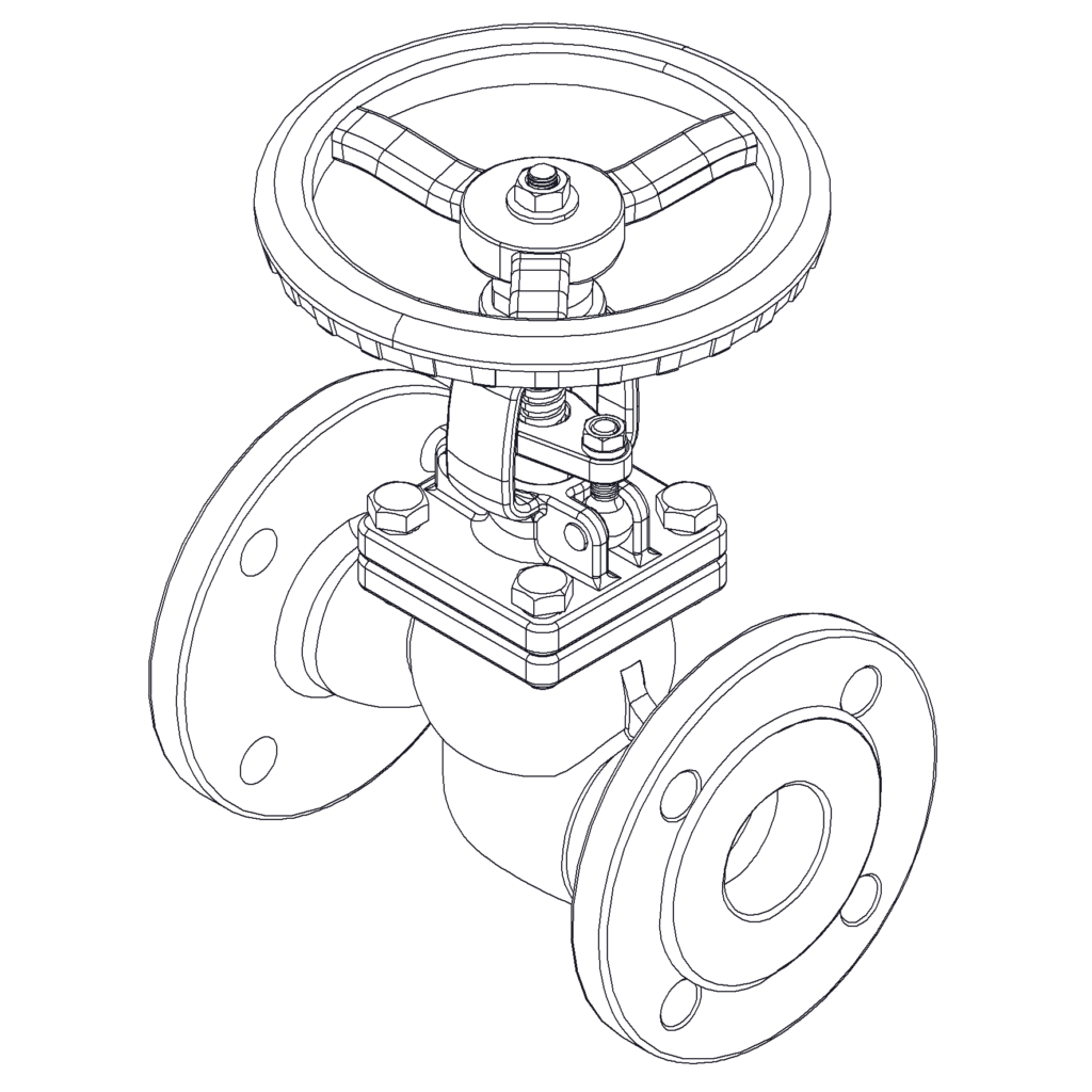Globe Valve DN40 PN16 | Nor-Am Management LLC