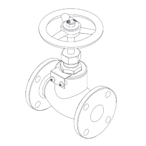 Globe Valve DN32 JIS 5K | Nor-Am Management LLC