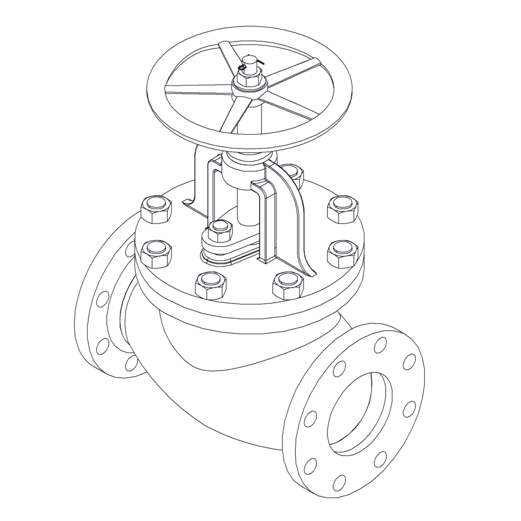 Globe Valve DN50 JIS 16K | Nor-Am Management LLC
