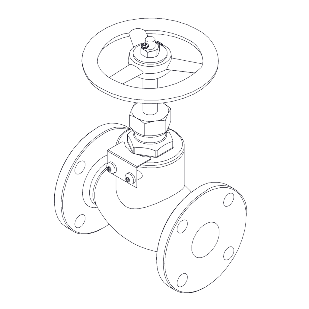Globe Valve DN40 JIS 16K | Nor-Am Management LLC