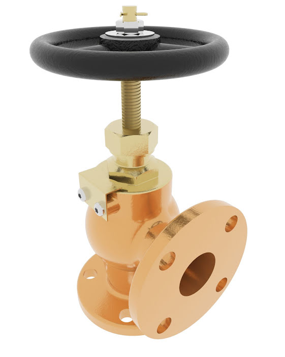 Globe Valve DN40 JIS 16K | Nor-Am Management LLC