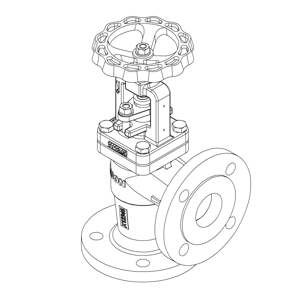 Globe Valve DN65 PN16 | Nor-Am Management LLC